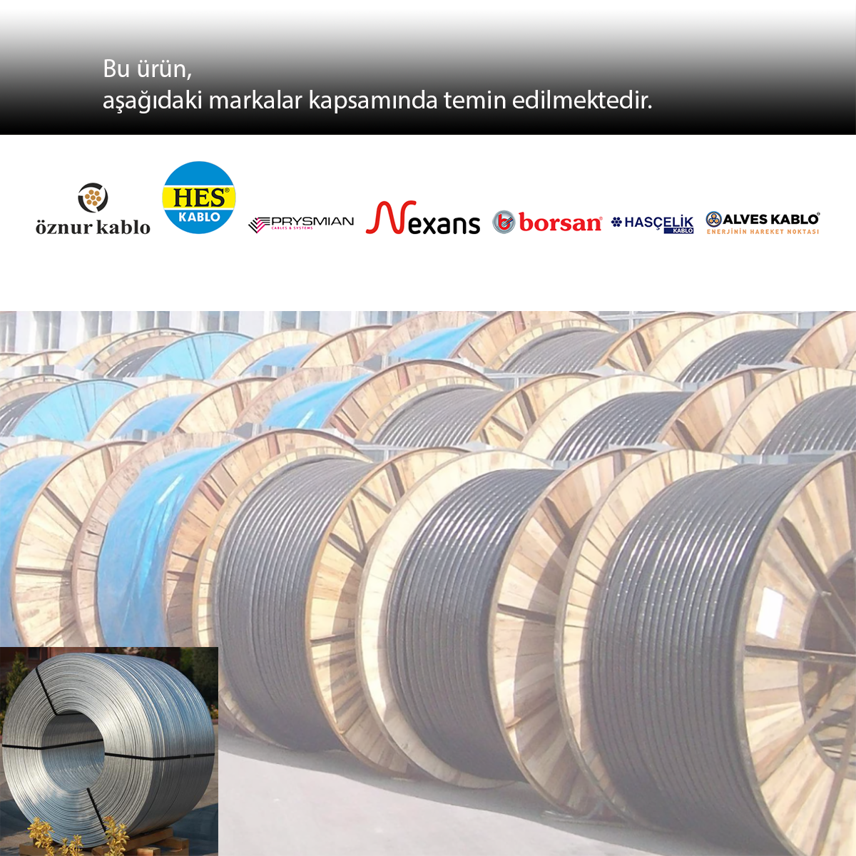 3x185+95mm² NAYY (YAVV) Kablo (1 Metre)_CNPQUVY8 - - PVC İzoleli Kablolar