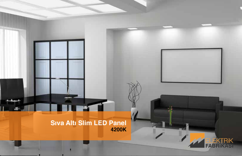 12W Kare Tip 155mmx155mm 810Lm Sıva Altı LED Panel 4200K_Viko by ...